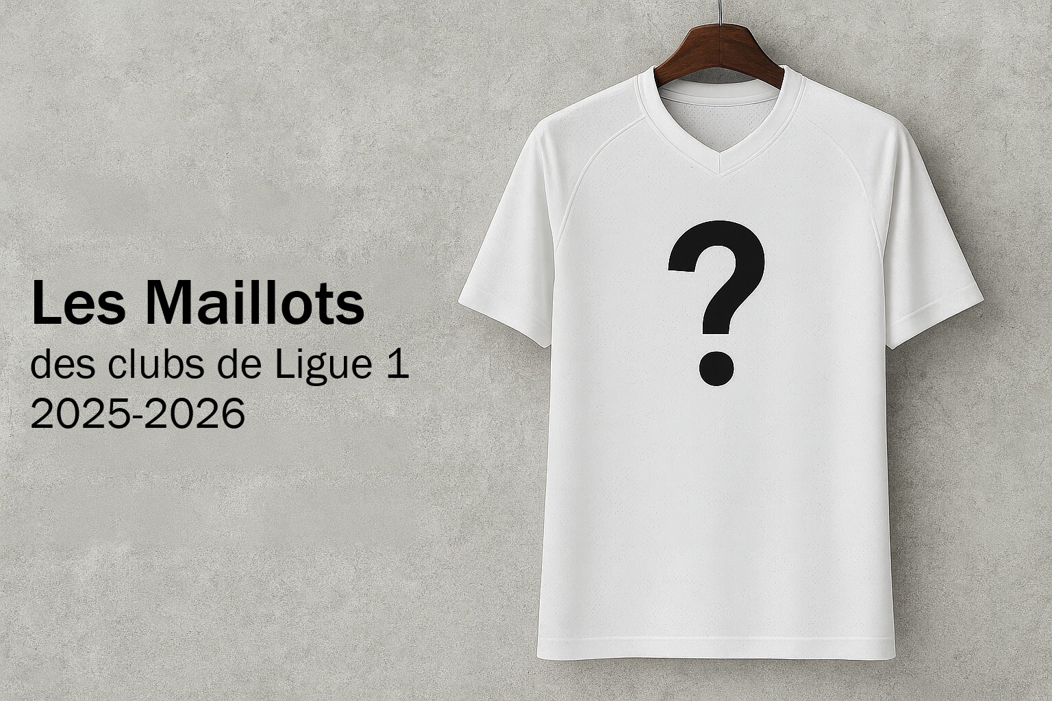 Tous les maillots Ligue 1 tunisienne 2025-2026 club par club