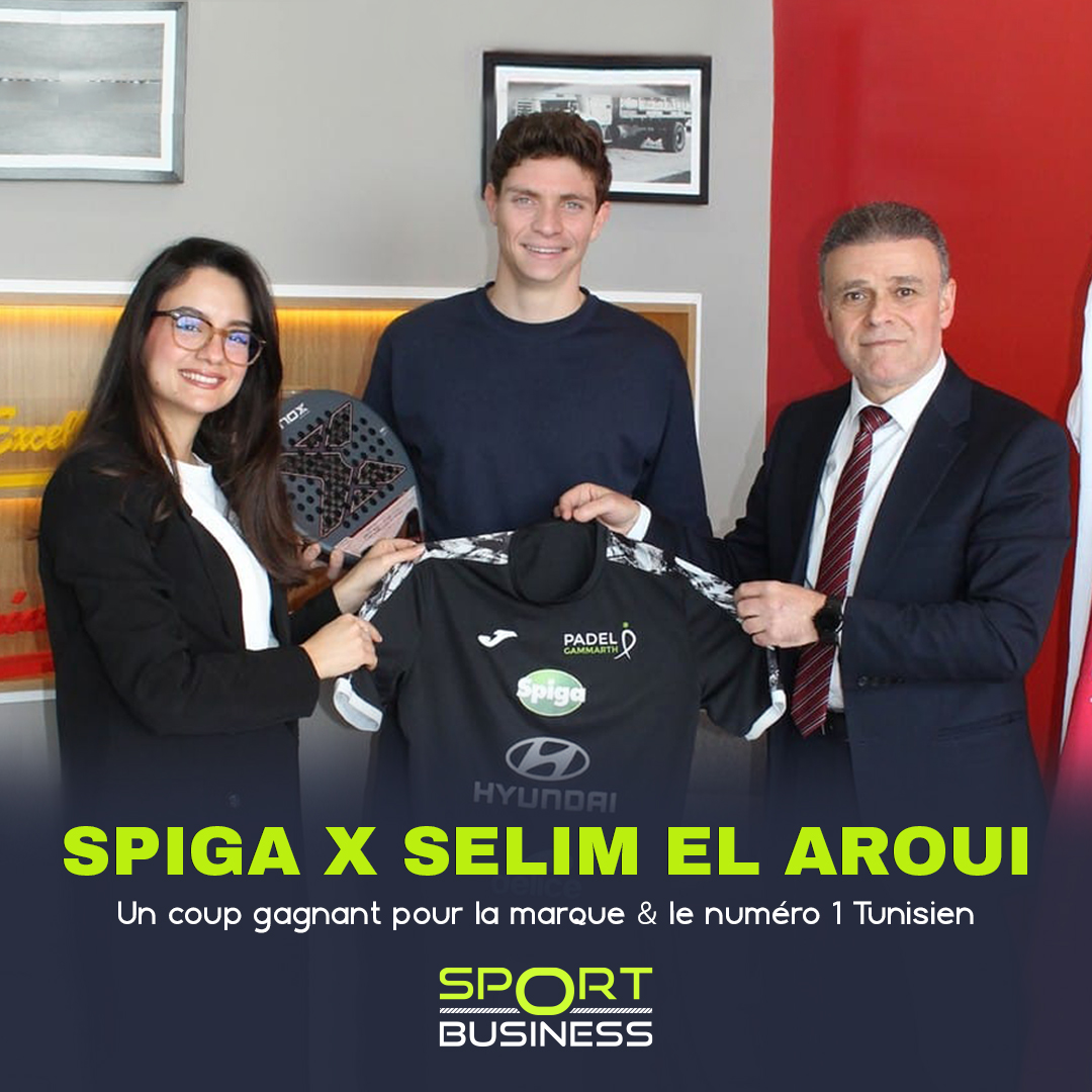 Selim El Aroui, N°1 du padel tunisien, signe avec Spiga